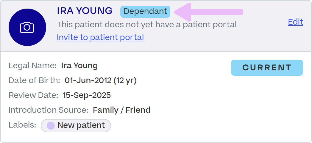 Set patient profile types for your practice – Halaxy Help Guide | Singapore